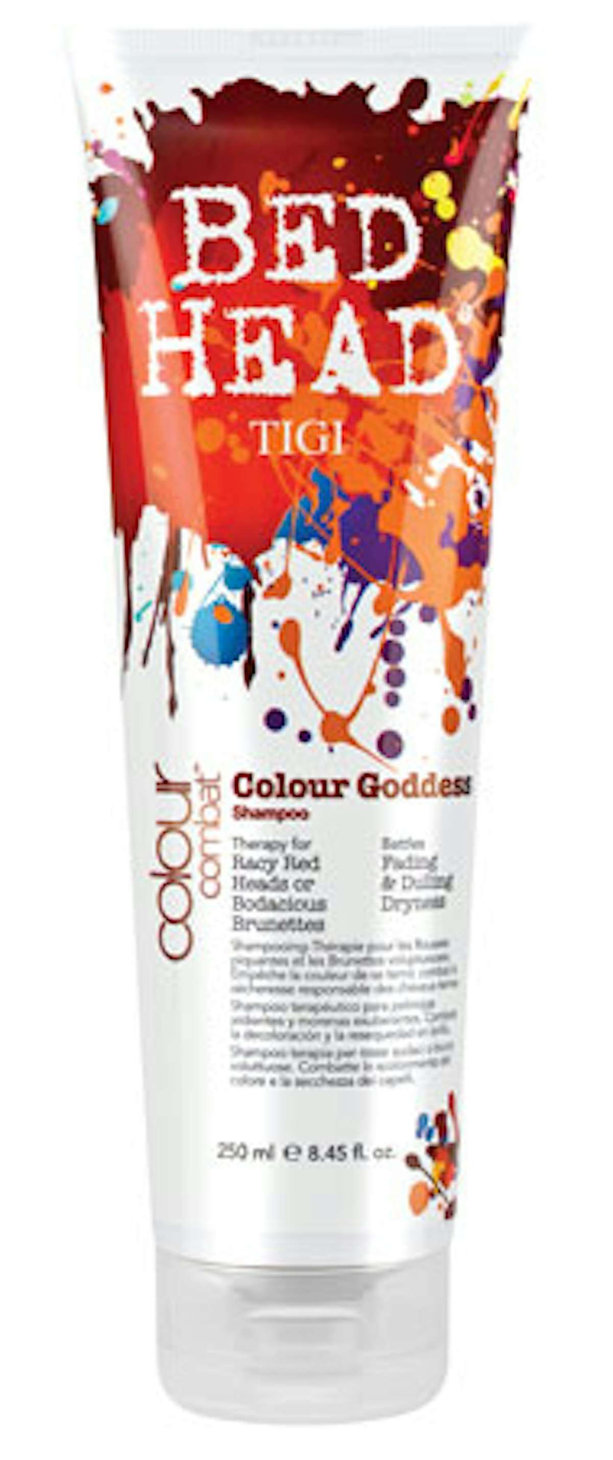 Read the Label Online: Tigi's Bedhead Colour Combat Colour Goddess ...