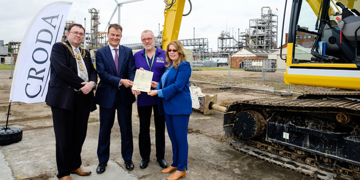 Croda's £27 million Investment Project in Yorkshire is Underway ...