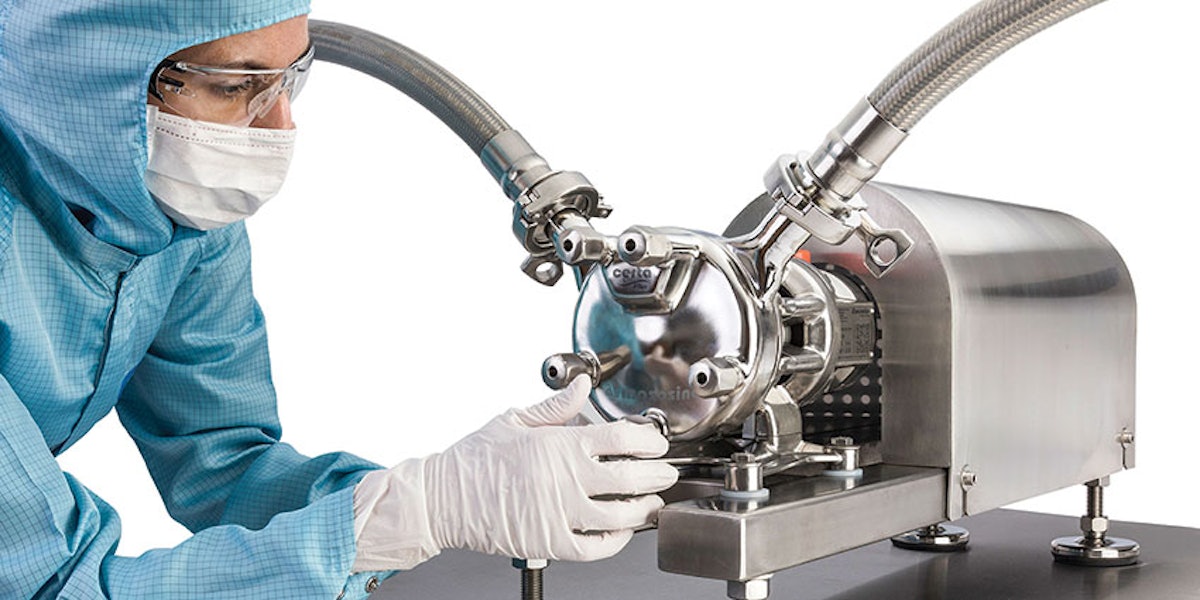 Watson-Marlow Fluid Technology Group's MasoSine Certa Plus Process Pump | Cosmetics & Toiletries