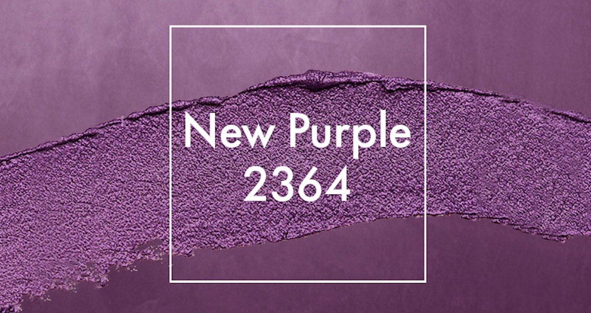New Purple 2364, a vibrant and sustainable vegan pigment for make-up ...