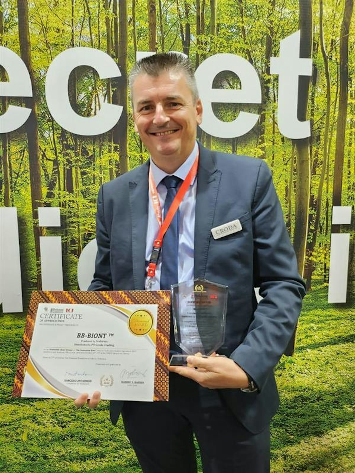 Sederma Achieves Diamond Award at ICI for BB-Biont | Cosmetics & Toiletries