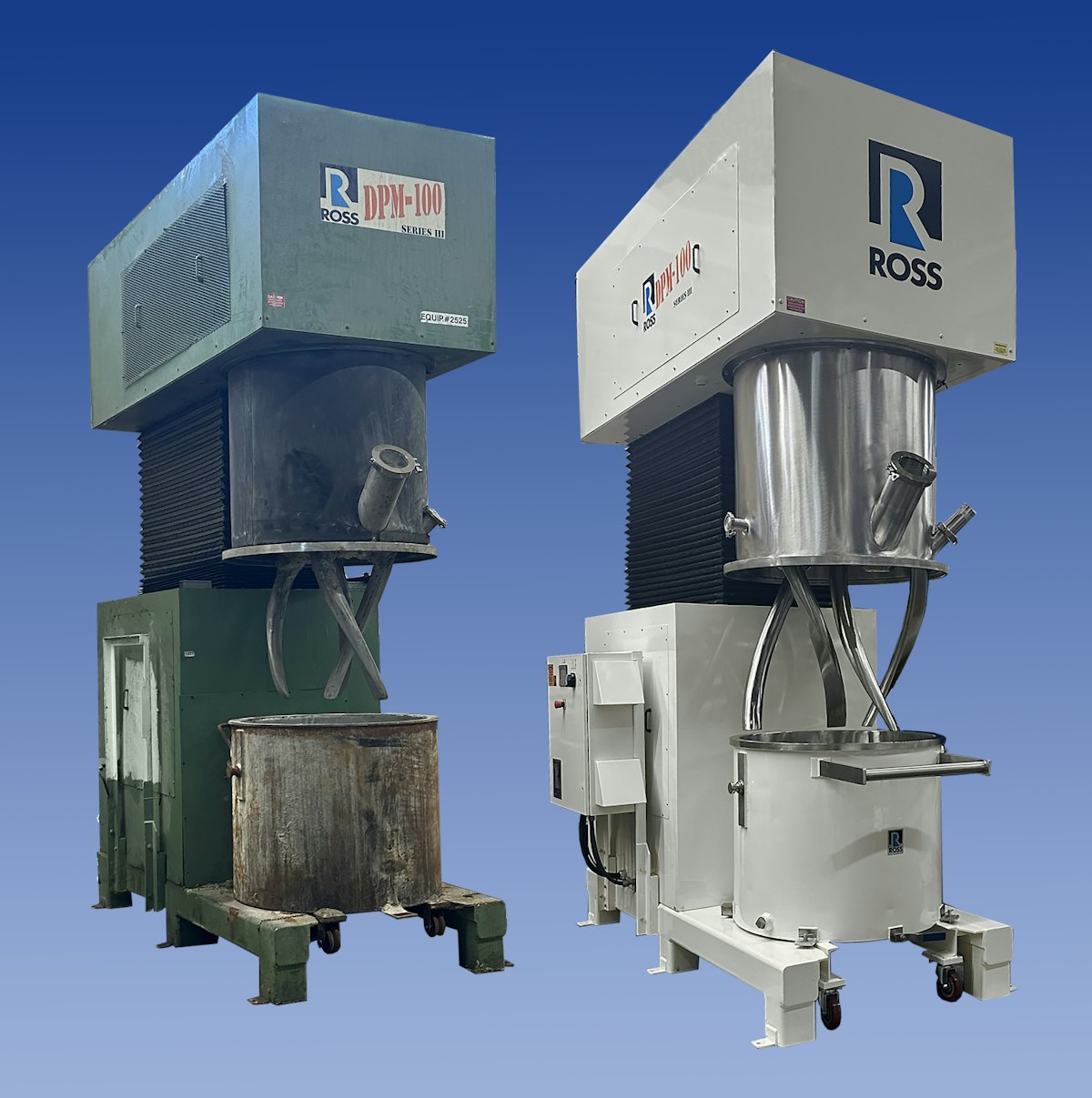ROSS Mixers Establishes Refurbishing with DPM-100 Double Planetary ...