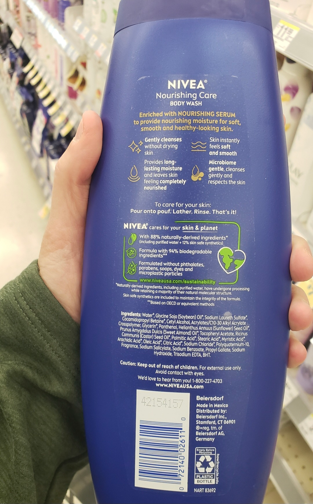 Product Spotlight: NIVEA Nourishing Care Body Wash with Nourishing ...